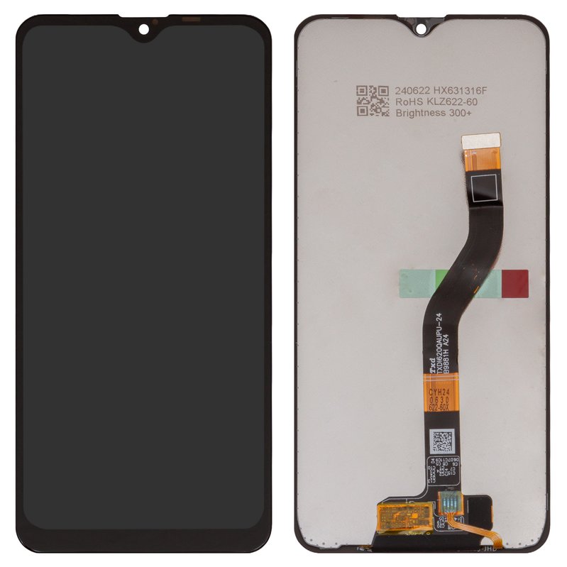 LCD compatible with Samsung A107 Galaxy A10s, (black, without frame ...