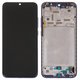 Pantalla LCD puede usarse con Xiaomi Mi A3, azul, con marco, original (vidrio reemplazado ...